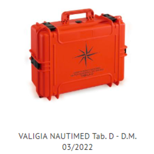 RE3506 - VALIGETTA PPL NAUTICA NAUTIMED TAB. D D.M. 10-03-2022 cm ...